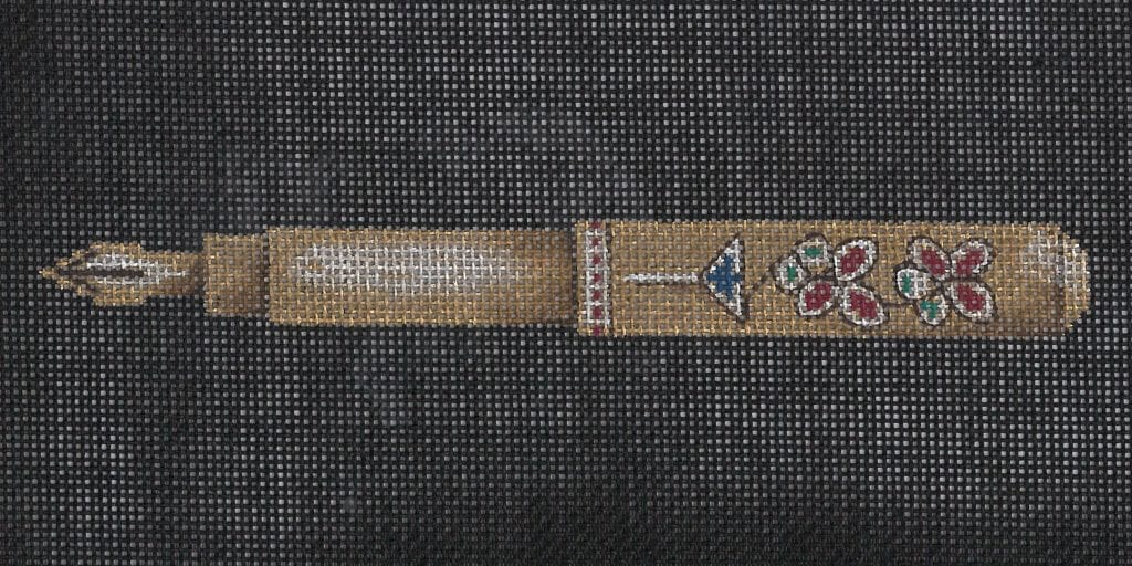 Jeweled Gold Pen - Fleur de Paris