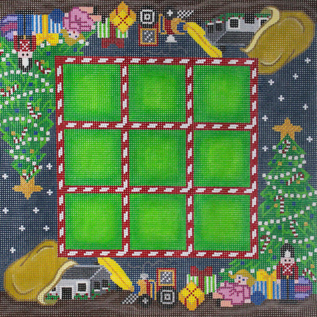 Christmas Tic Tac Toe Board - Fleur de Paris